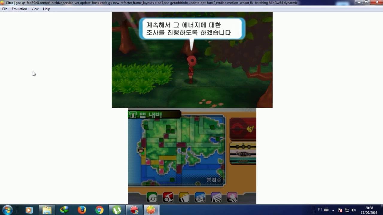 Pokémon ORAS 3DS Citra Emulador - Tela Preta em Petalburg Woods - Erro ...