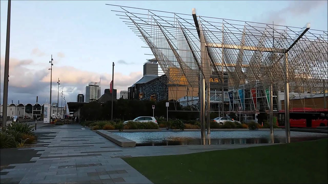 2014 Auckland Wynyard Quarter: Waterfront and Silo Park - YouTube