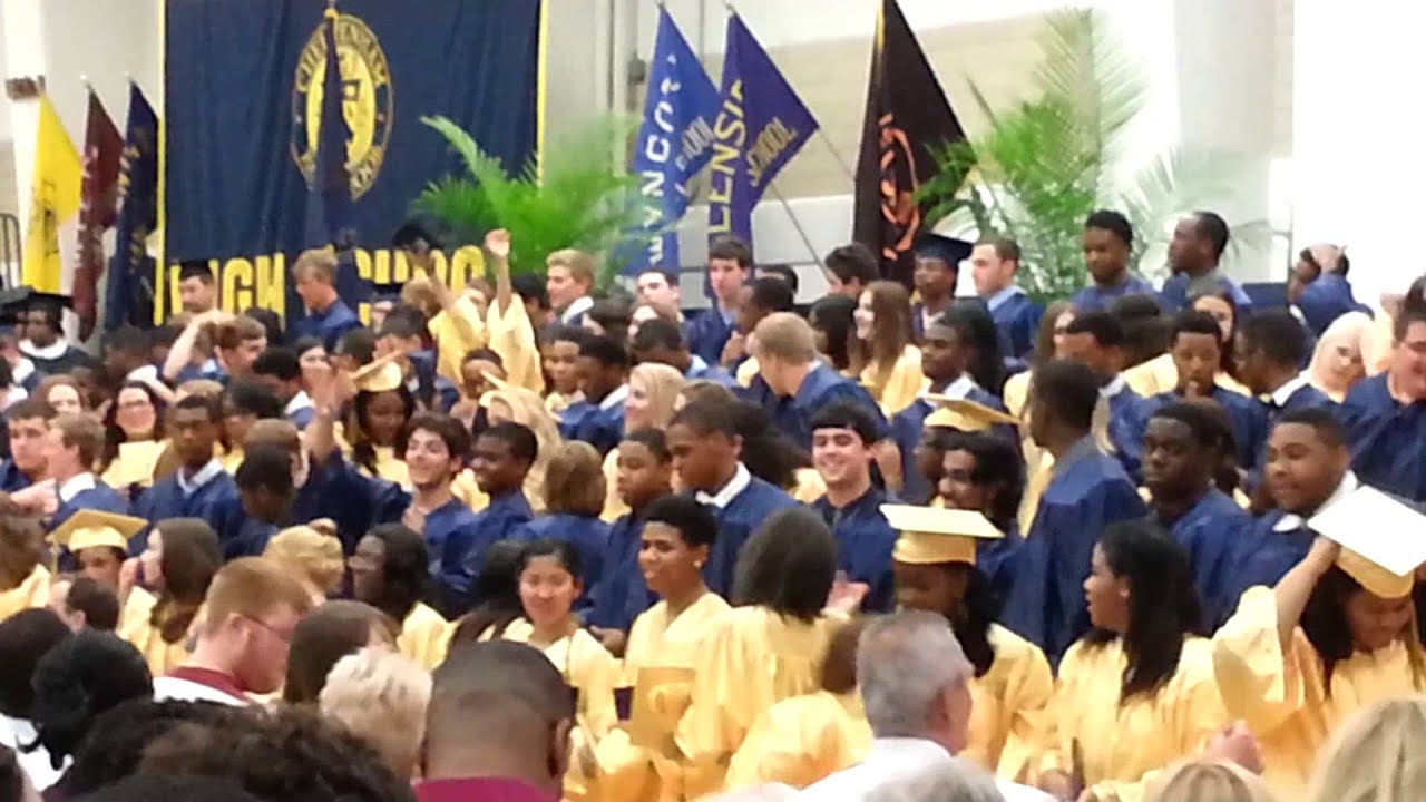 Cheltenham high graduation 2014(2) - YouTube