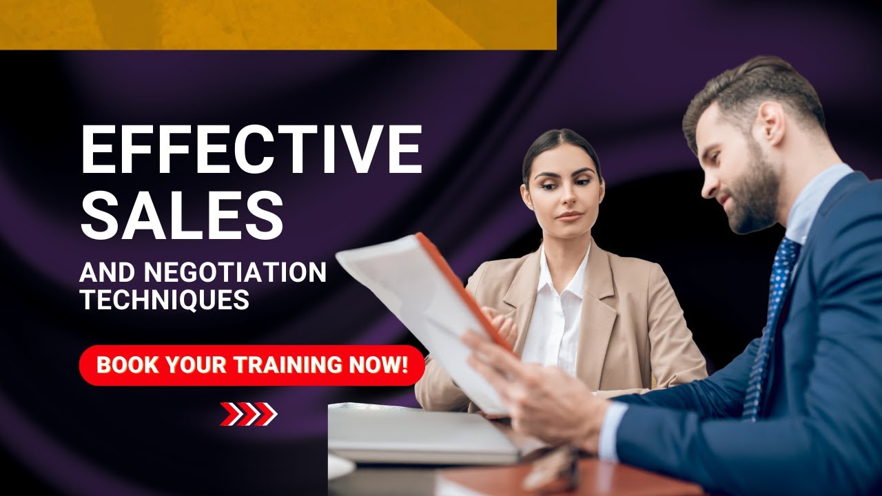 Master Effective Sales & Negotiation Techniques | Boost Your Closing ...