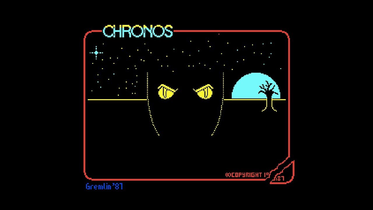 zx spectrum games прохождение Chronos - YouTube