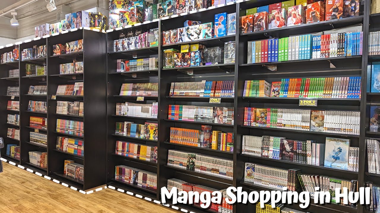 I FOUND SO MUCH RARE AND OOP MANGA 🤯 ~ Manga Shopping in Hull - YouTube