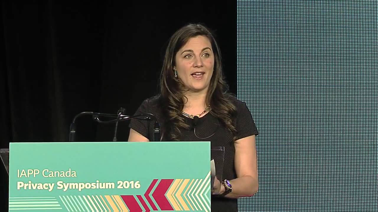 IAPP Canada Privacy Symposium 2016 || Jennifer Corriero - YouTube