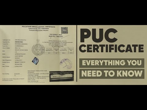 Understanding the PUC Certificate Your Key to Pollution Control Must ...