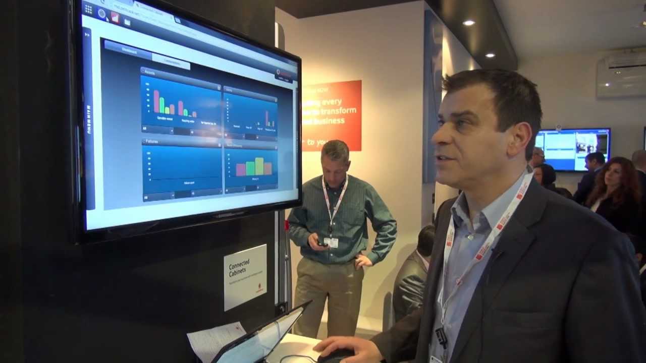 Connected Retail Cabinet Demonstration - Vodafone M2M at Mobile World ...