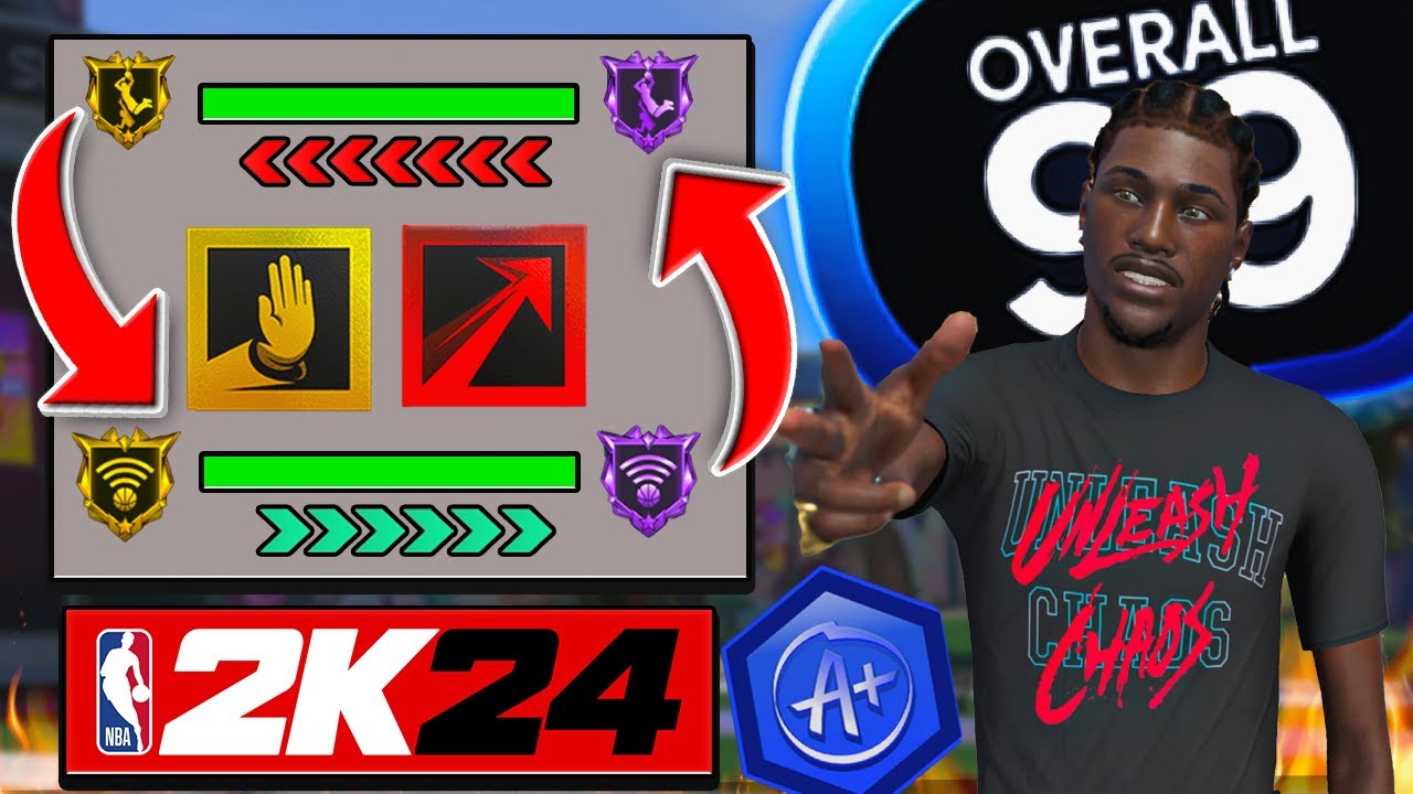 EASIEST BADGE METHOD ON NBA 2K24!! HOF BADGE PROGRESSION - YouTube