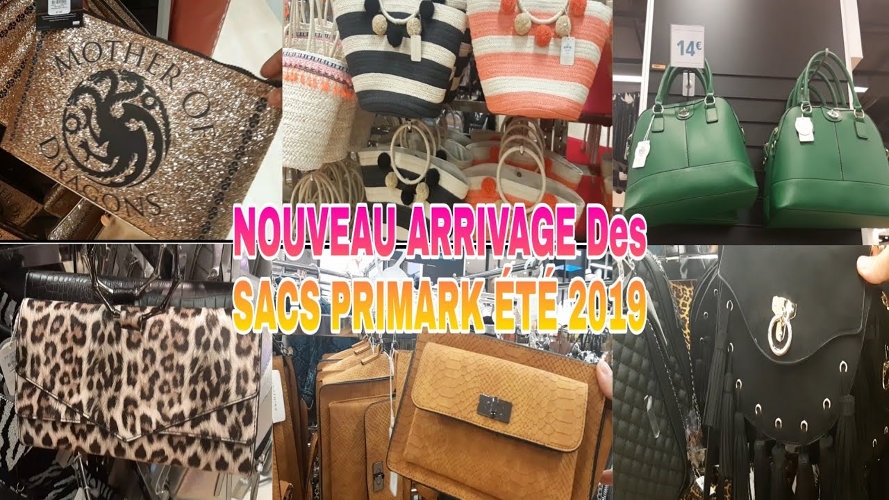 Nouveaux ARRIVAGE SACS et TROUSSE Chez PRIMARK juin 2019 جديد بريمارك ...
