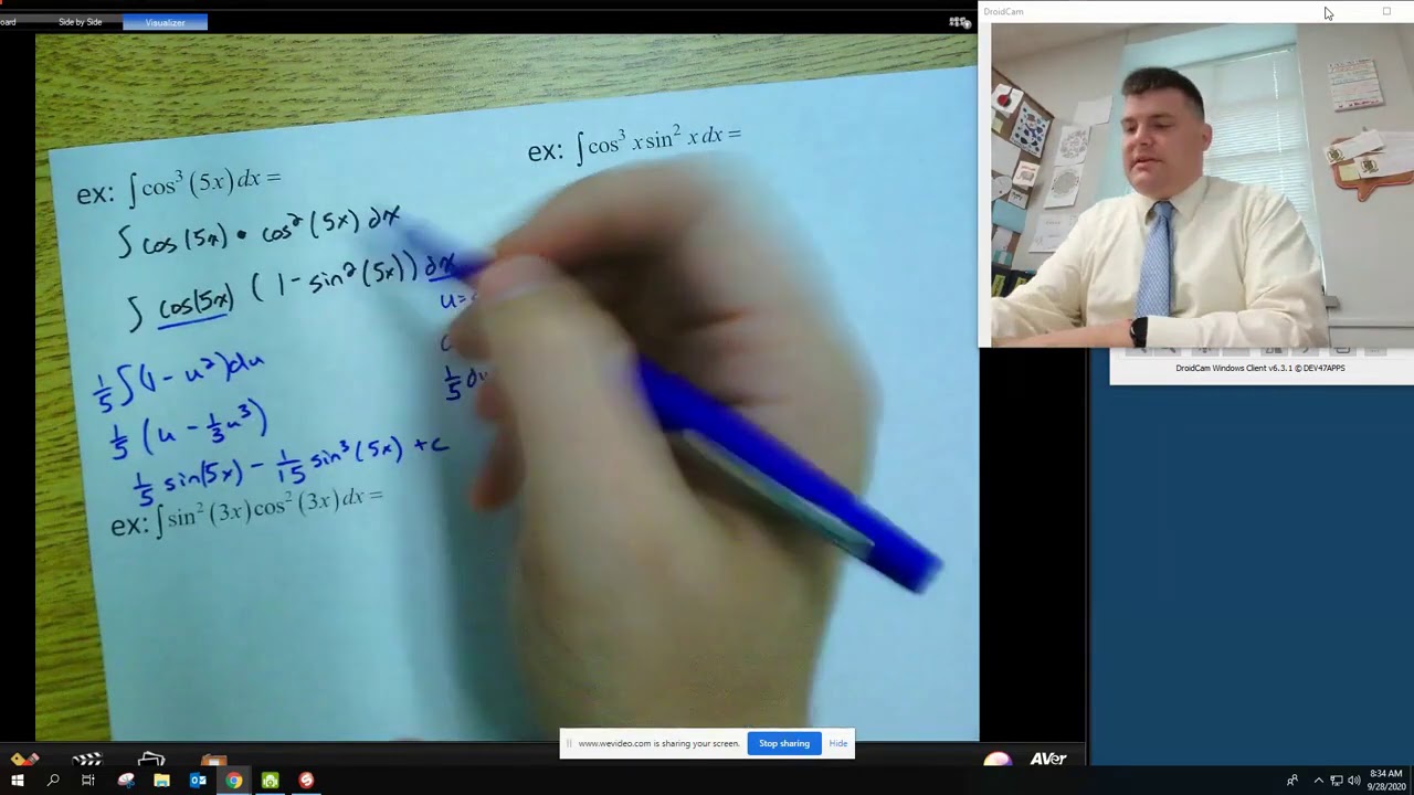 AP Calculus BC - Trig Integrals - YouTube