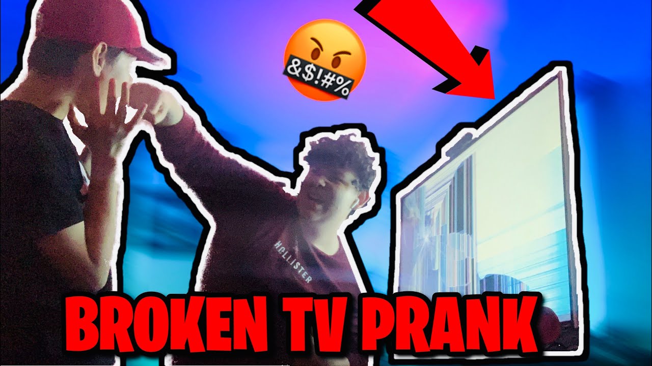 Broken Tv Prank On My Brother 🤣🤣 *Must Watch*(EXTREME) - YouTube