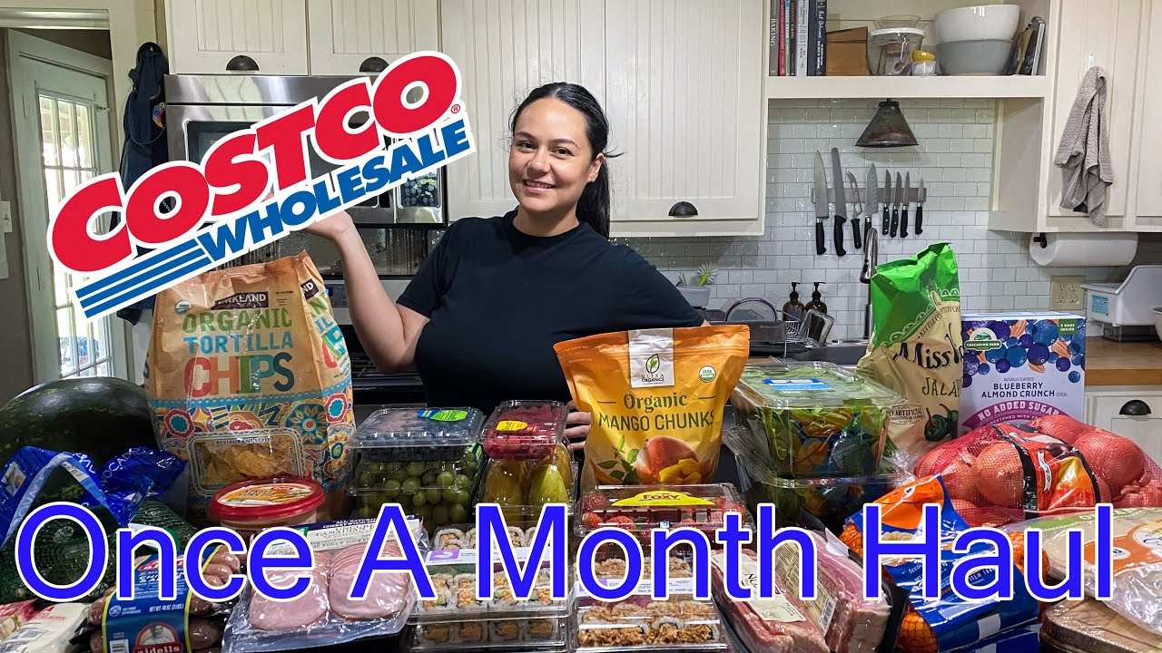 Once A Month Costco Haul - May 2023 - YouTube