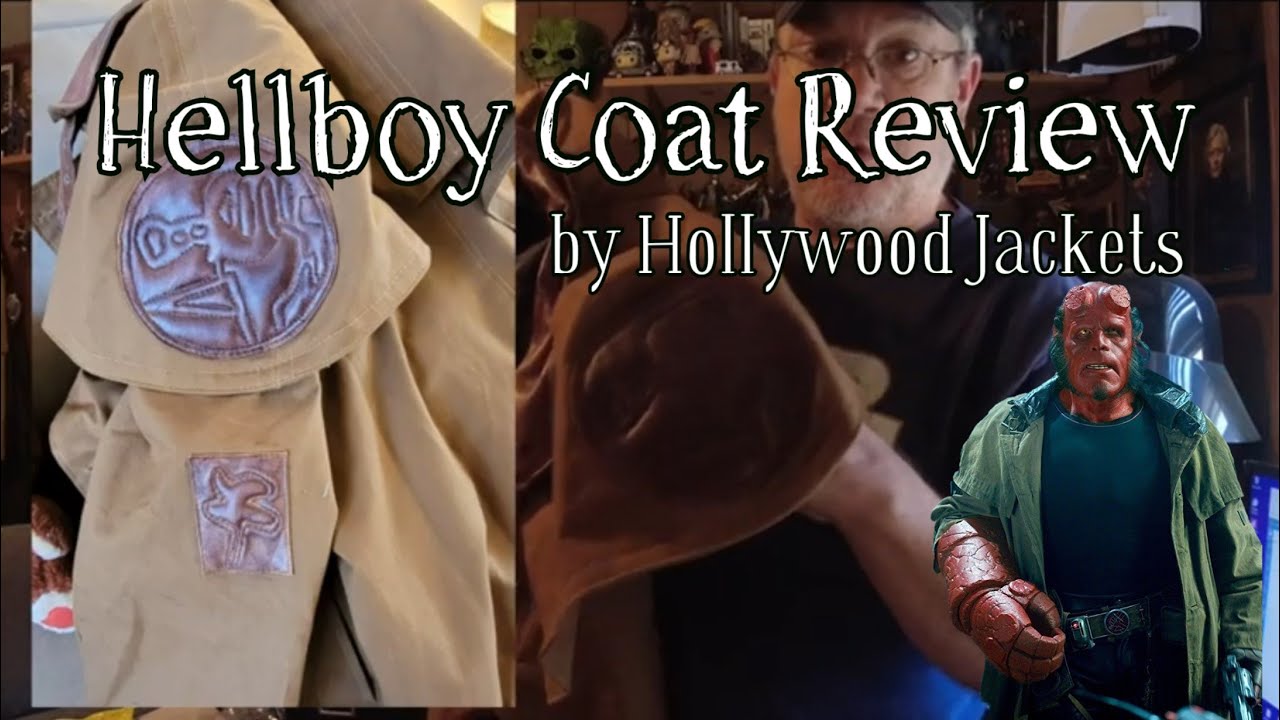 'Hellboy' Movie Replica Coat Review| Made by Hollywood Jackets - YouTube
