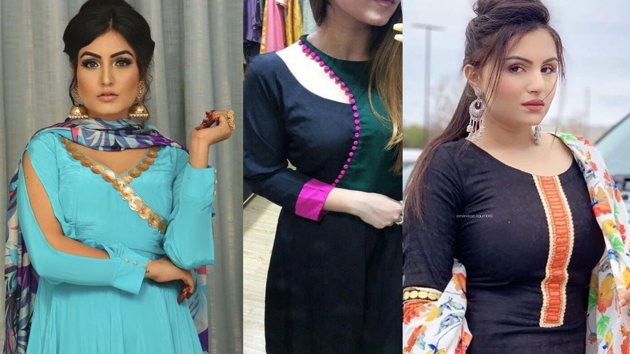 Top 30 Neck Designs For Suits || Neck Designs For Kurti/Suits || Neck ...