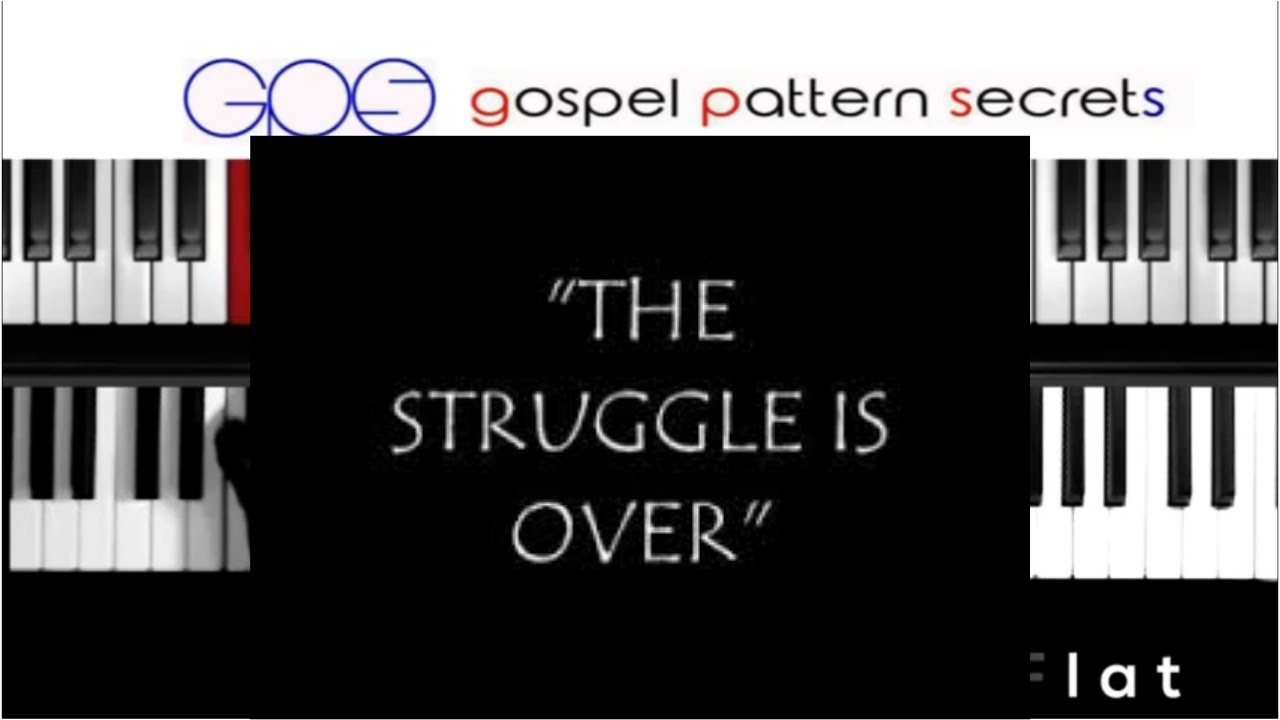 The Struggle Is Over - Youth for Christ(Piano Tutorial) - YouTube