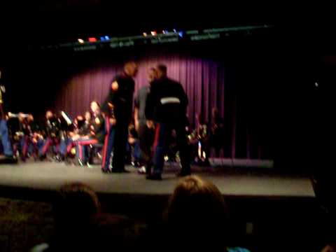 tyler veil getting yelled at by the marine corps - YouTube