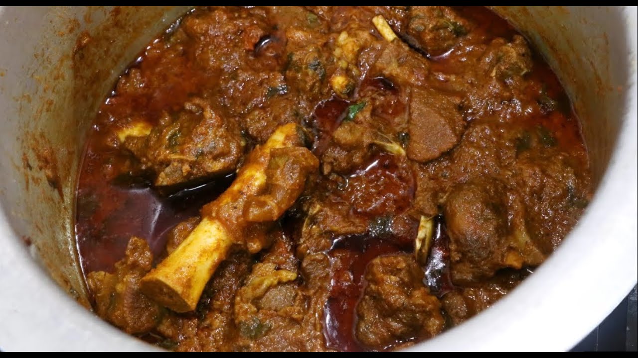 Village Style Mutton Curry cooker mutton curry, Mutton Masala Curry ...