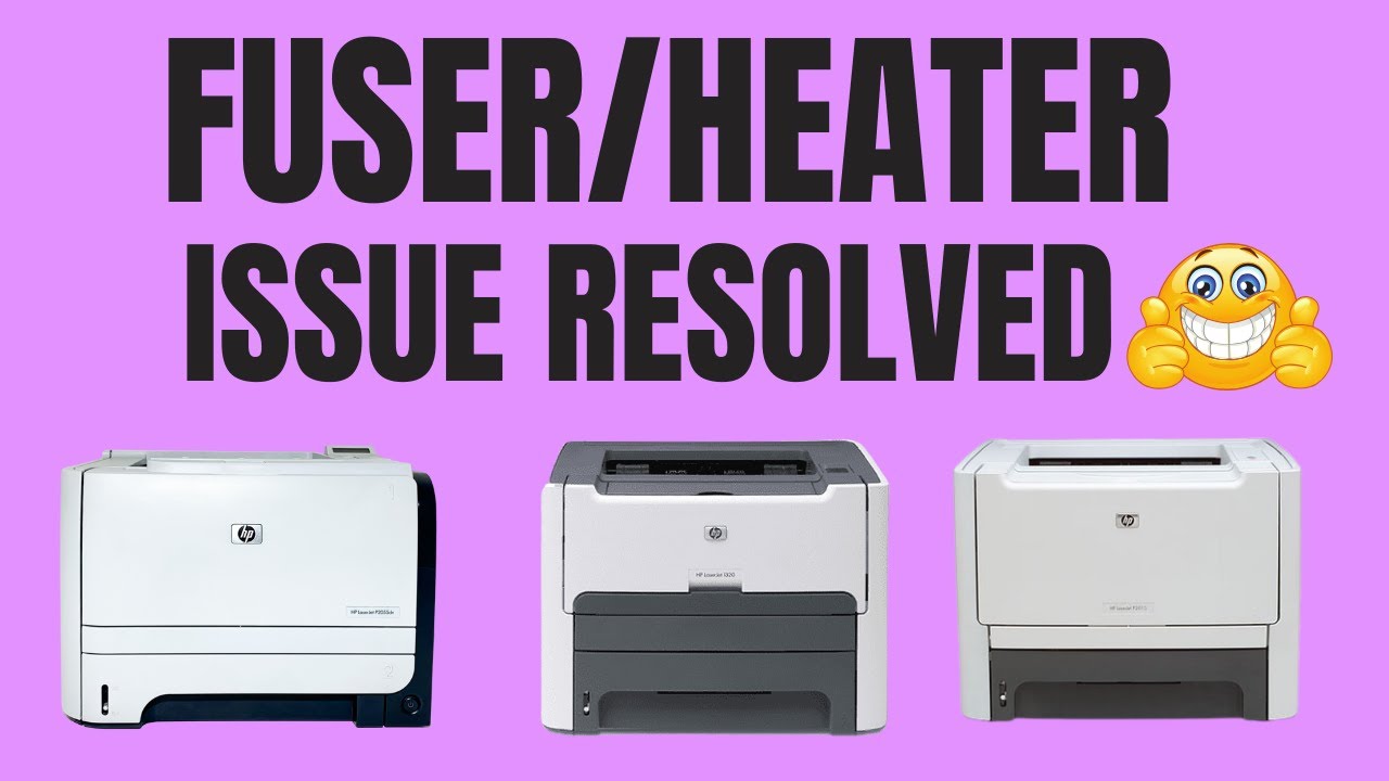 HP P2055 Fuser/Heater Issue | How to Fix It Hp 2055 fuser issue - YouTube
