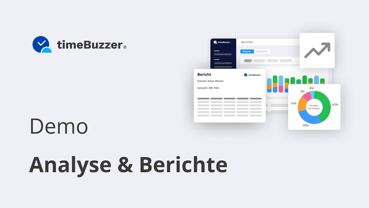 timeBuzzer Demo: Analyse und Berichte - YouTube
