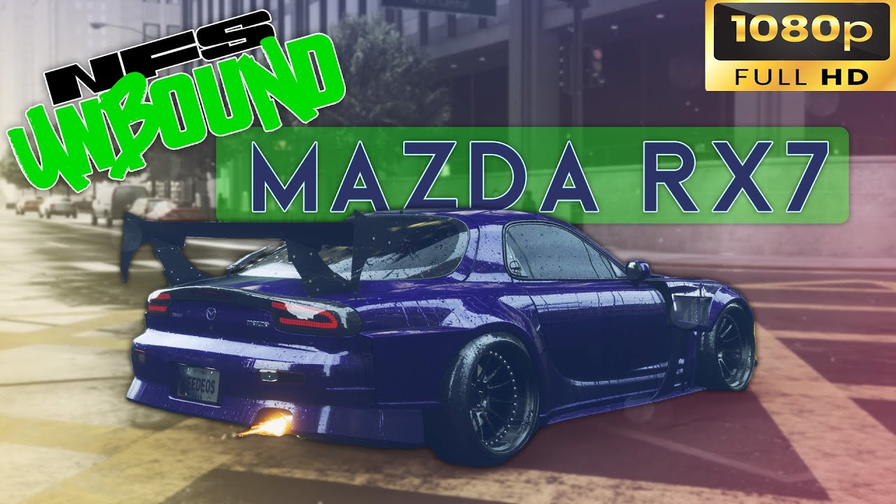 Need for Speed Unbound Gameplay - MAZDA RX7 Customization | Max Build ...