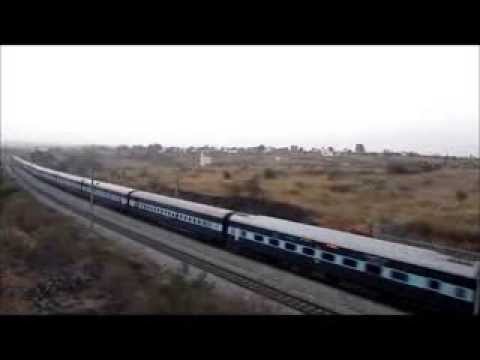 16232 Mysore-Mayiladuthurai Express at Kengeri - YouTube