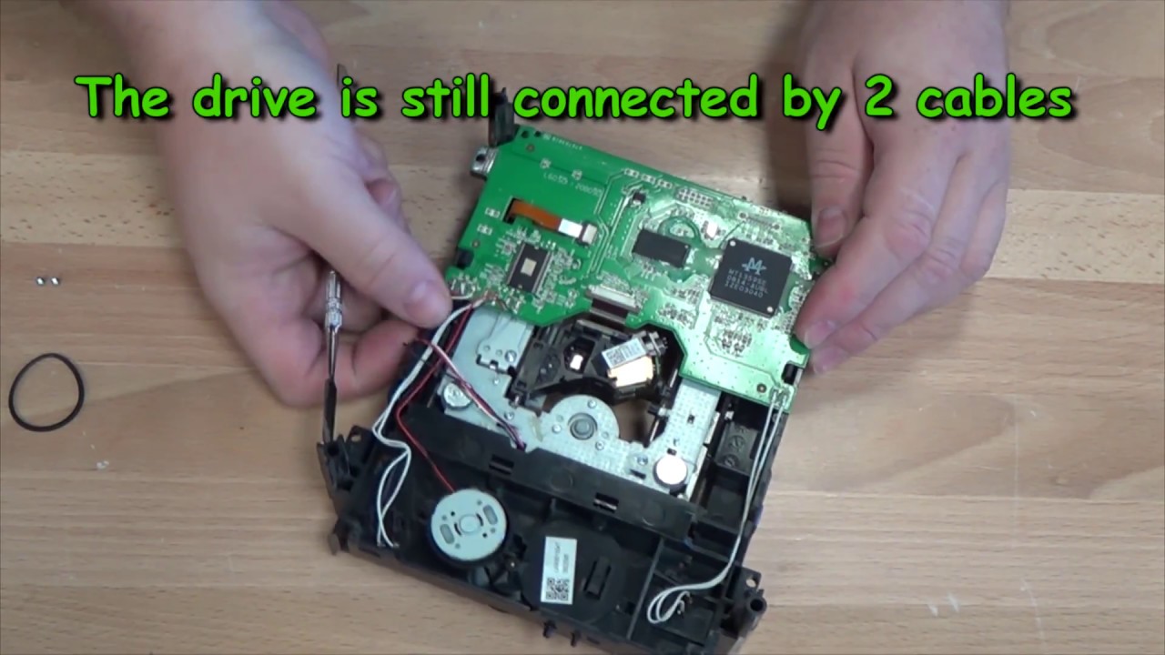 Xbox 360 VAD CD-Rom tray motor replacement - YouTube