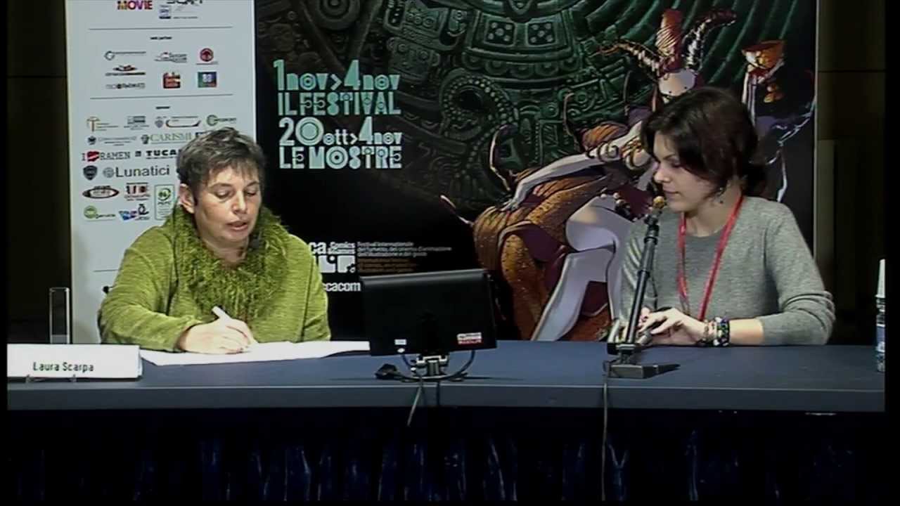 [Lucca Comics] Showcase 2012: Laura Scarpa - YouTube
