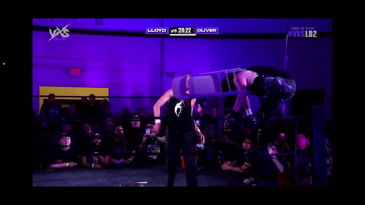 Jordan Oliver vs Jimmy Lloyd VXS Wrestling highlights - YouTube