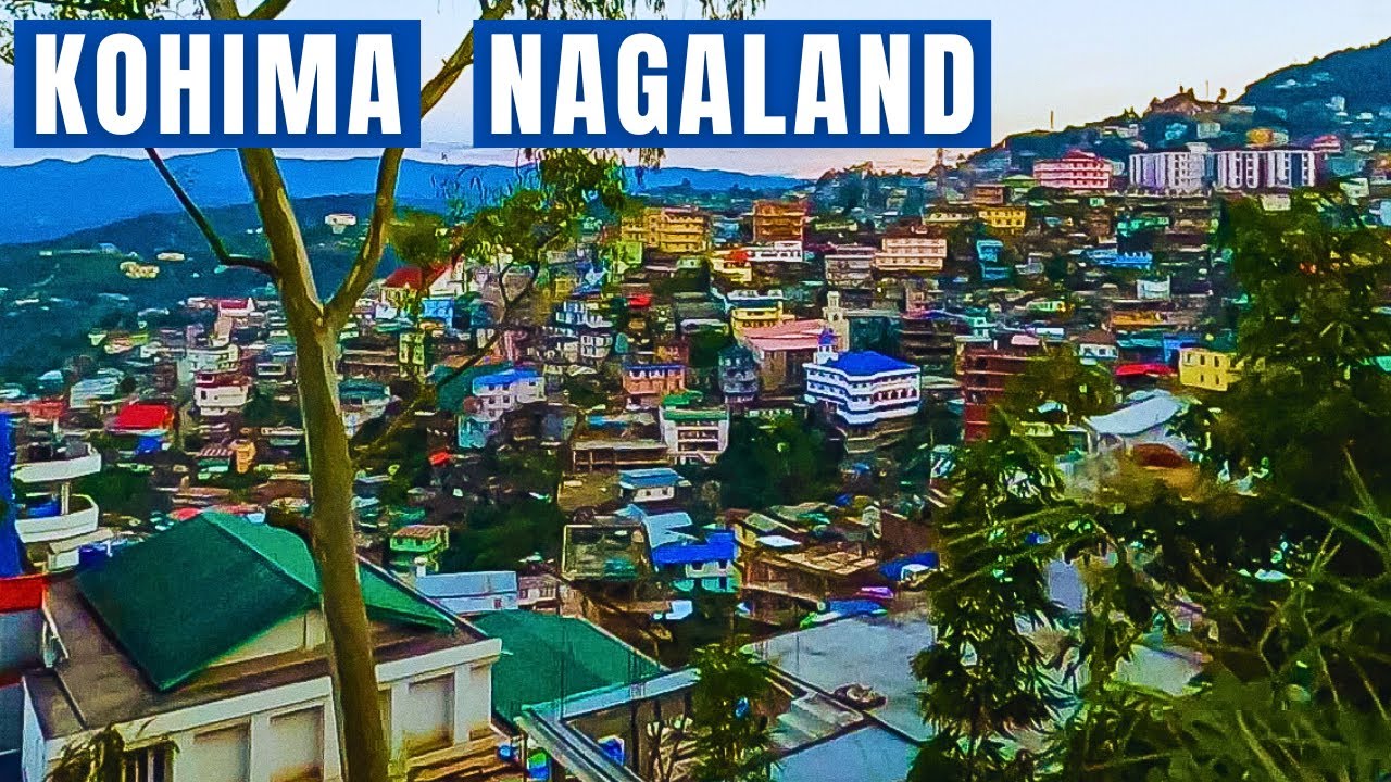 Kohima City, Nagaland | Driving on Nagaland Roads | Road Trip #kohima # ...