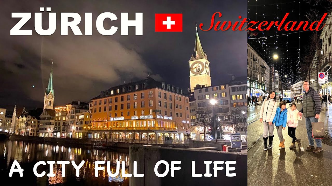 Night life in ZURICH, SWITZERLAND - YouTube