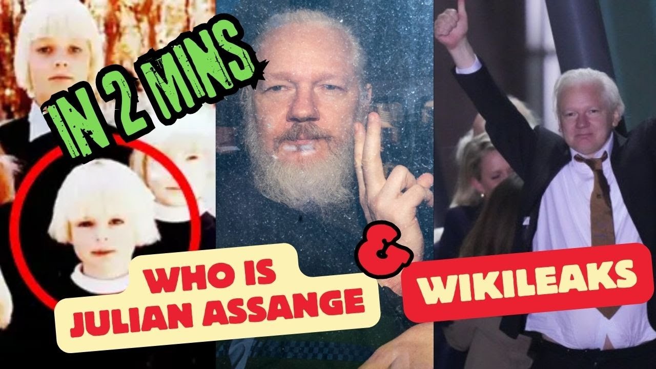 Who is Julian Assange & Wikileaks , Story of Espionage of Wikileaks ...