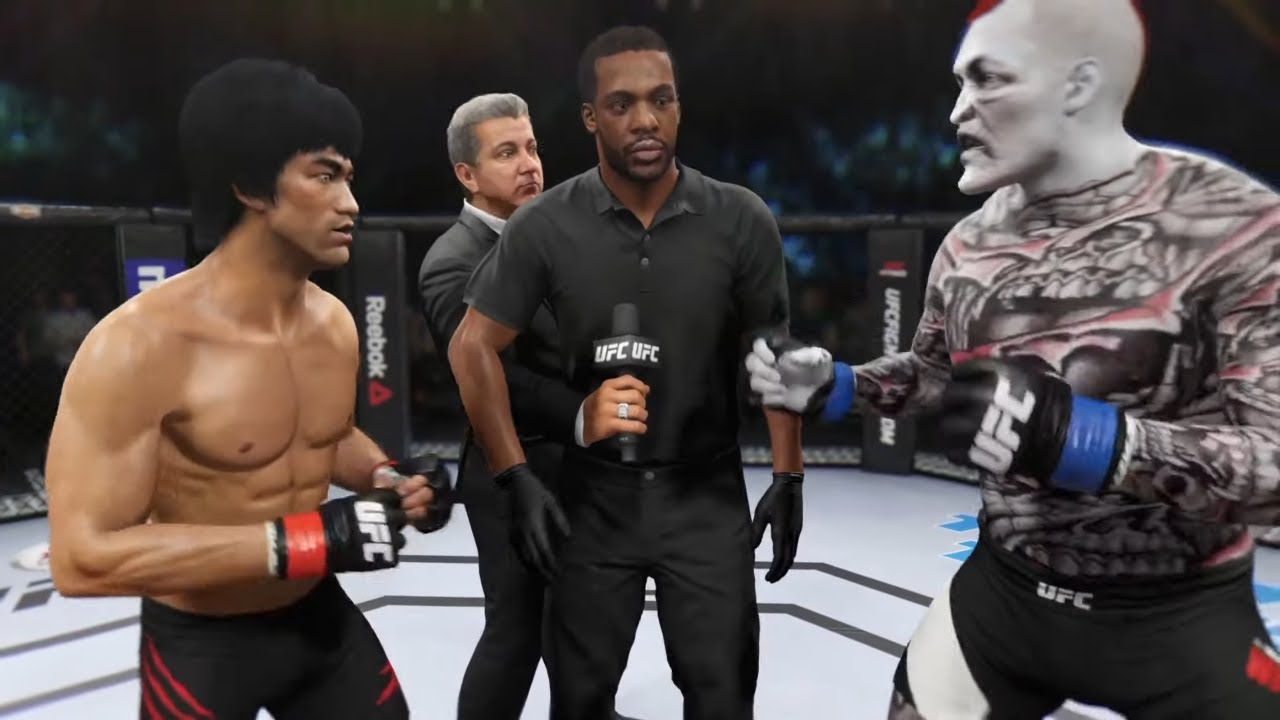 UFC 2 - Bruce Lee vs. Ugly Warrior - Crazy UFC 👊🤪 - YouTube
