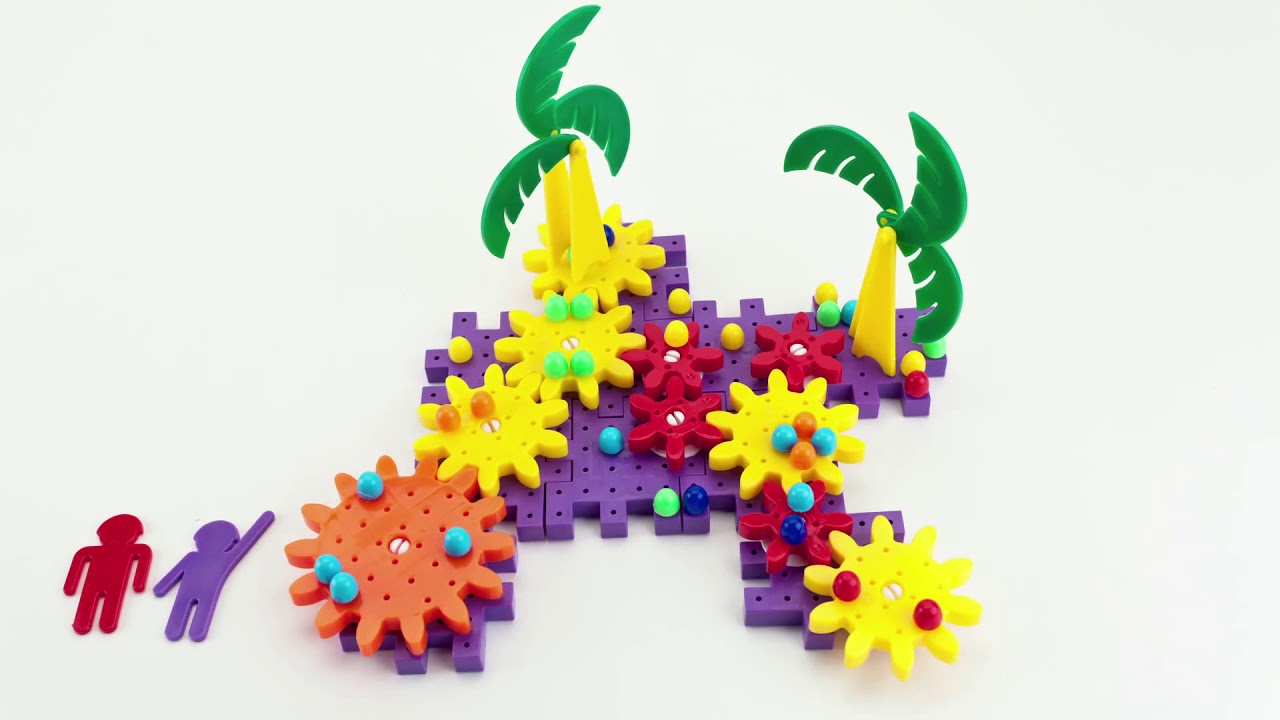 Quercetti Georello Park pentru 3-7 ani, 126 piese - YouTube