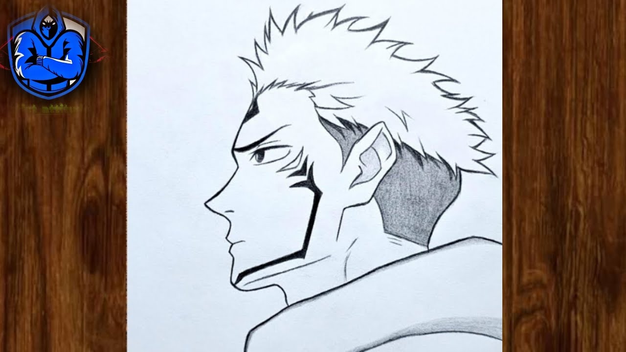 How to draw Sukuna | Sukuna from JJK step by step | easy tutorial ...