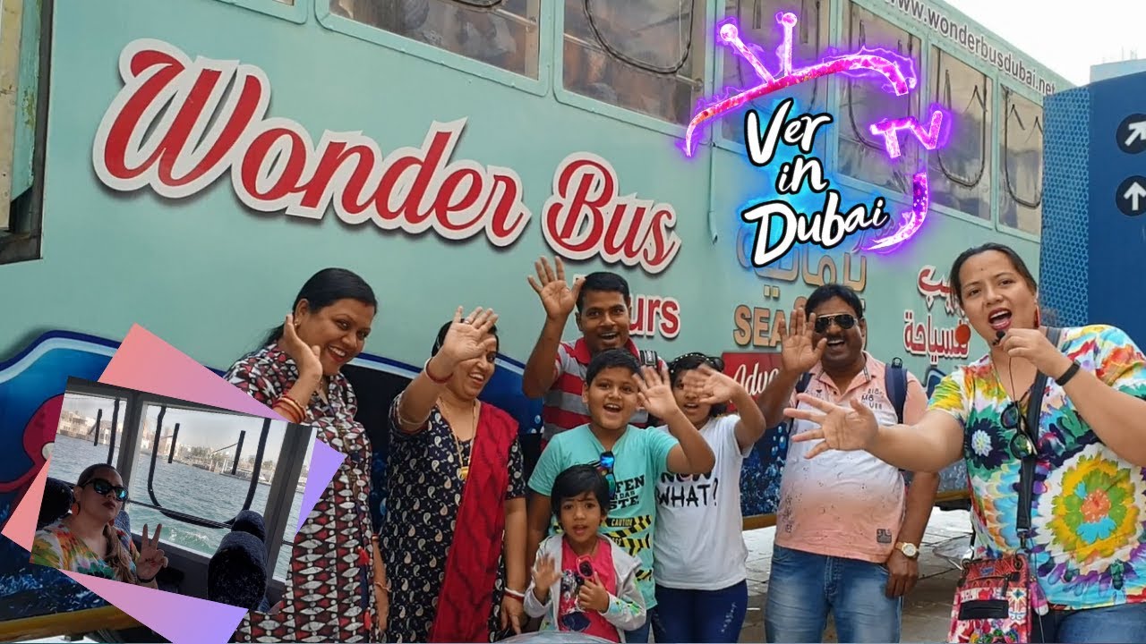 Wonder Bus Tours Dubai | Amphibious Bus | Floating Bus | CRAZY RIDE ...