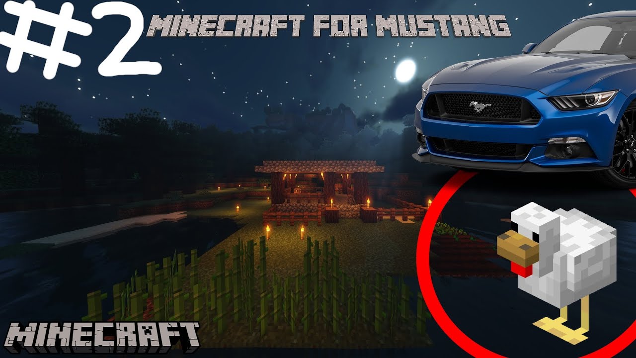 #2 | DOG FAMILY!! MINECRAFT FOR MUSTANG - YouTube