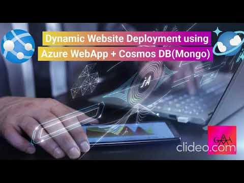 Deploying a Dynamic Website Using Azure Web App & Azure Cosmos MongoDB | Full Guide #azure # ...