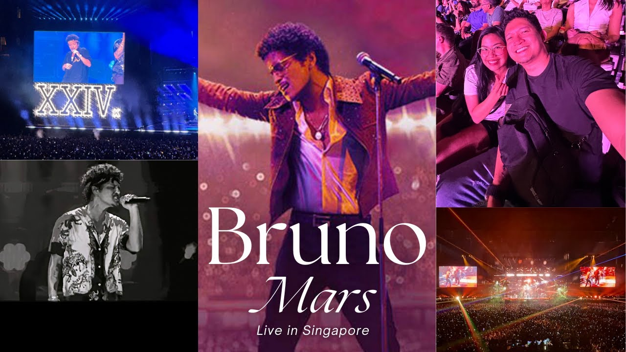 We finally get to experience a Bruno Mars concert - YouTube