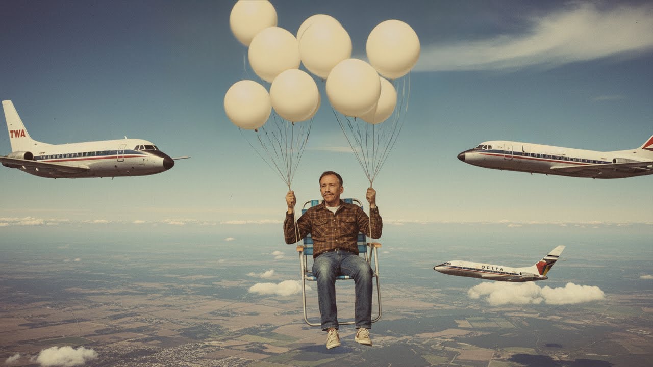 Larry Walters: The Most Absurd Flight in Aviation History - YouTube