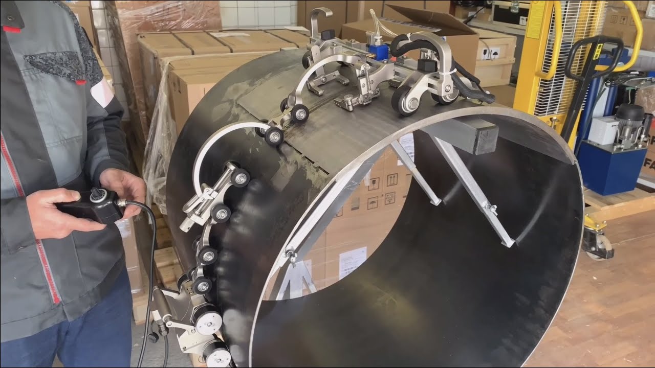 TWN-14 | Automated chain-link PAUT & TOFD scanner. Kit and assembling ...