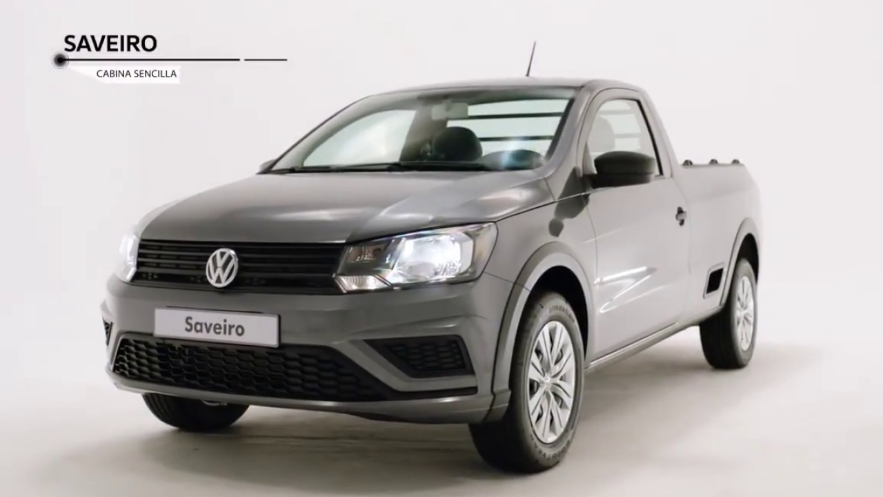 Descubrí la nueva Saveiro cabina simple 2019. - YouTube