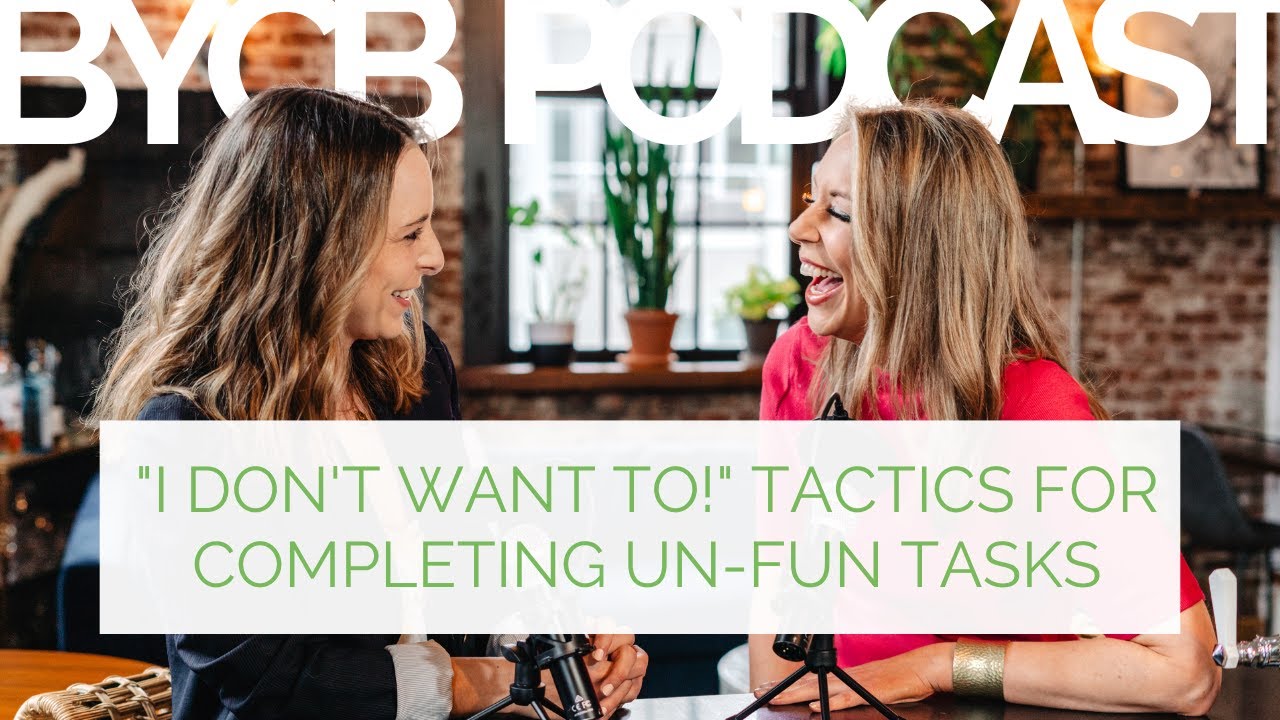 "I Don't Want To!" Tactics for Completing Un-Fun Tasks - YouTube