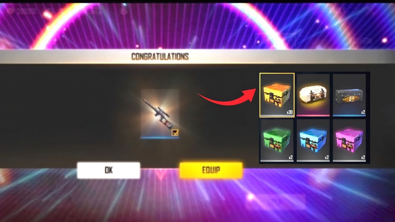 Free Fire Crates unboxing street fighter event🔥🔥 - YouTube