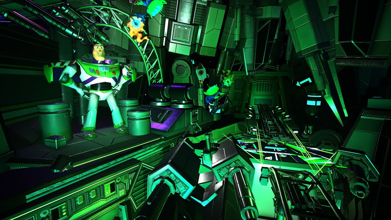 Buzz Lightyear's Flight 🚀 {Planet Coaster} - YouTube