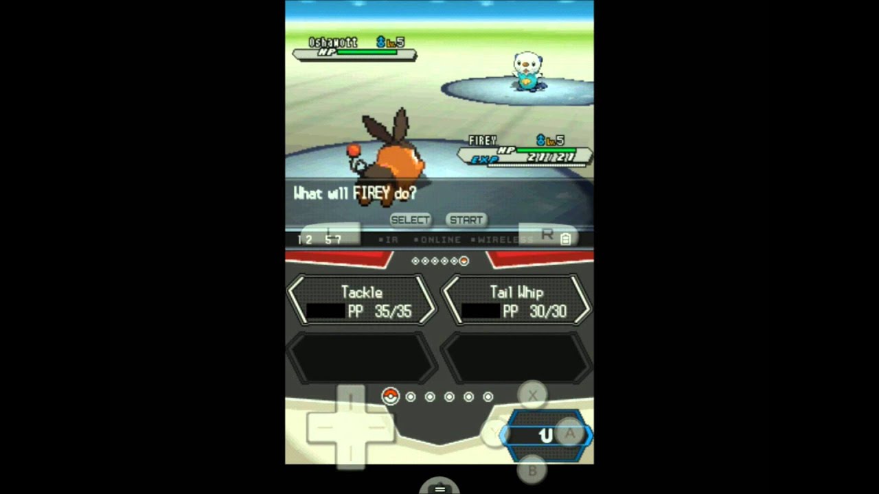 Choosing My Pokemon on Kindle Fire Playing White 2 Episode 1 - YouTube