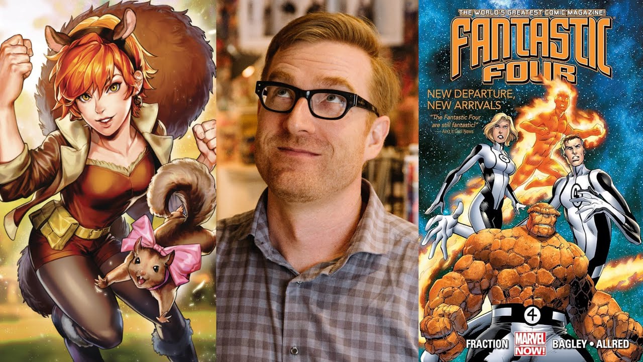 i Met The Writer of Fantastic 4 Comics Ryan North - YouTube