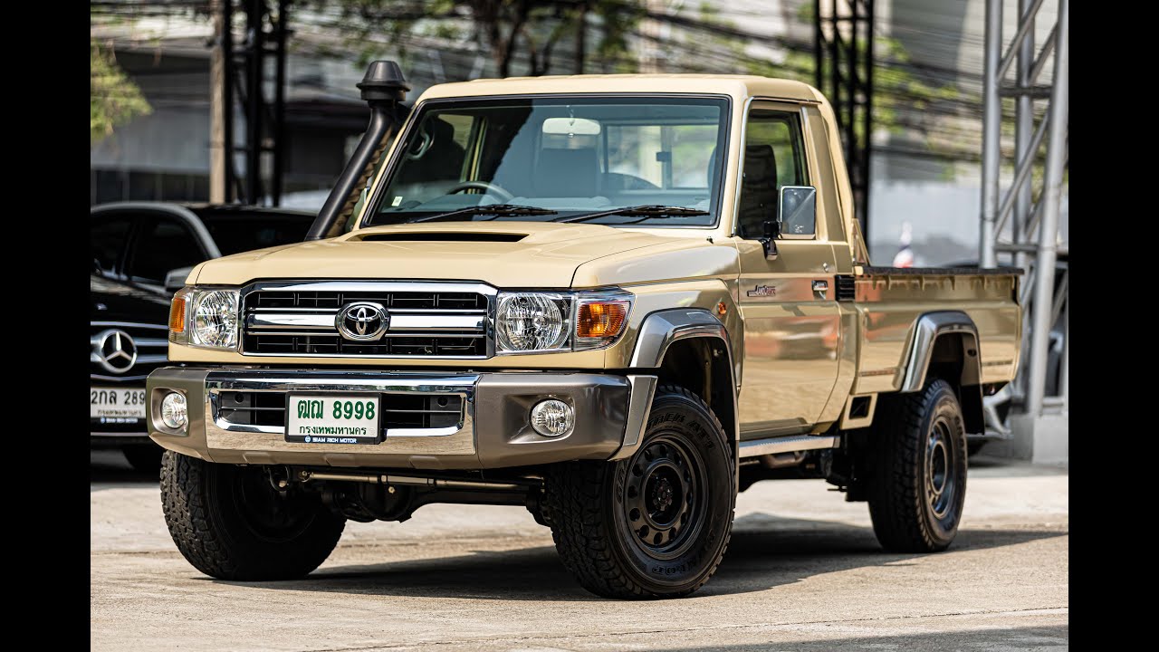Toyota LandCruiser VDJ79 V8 4 5 2019 - YouTube