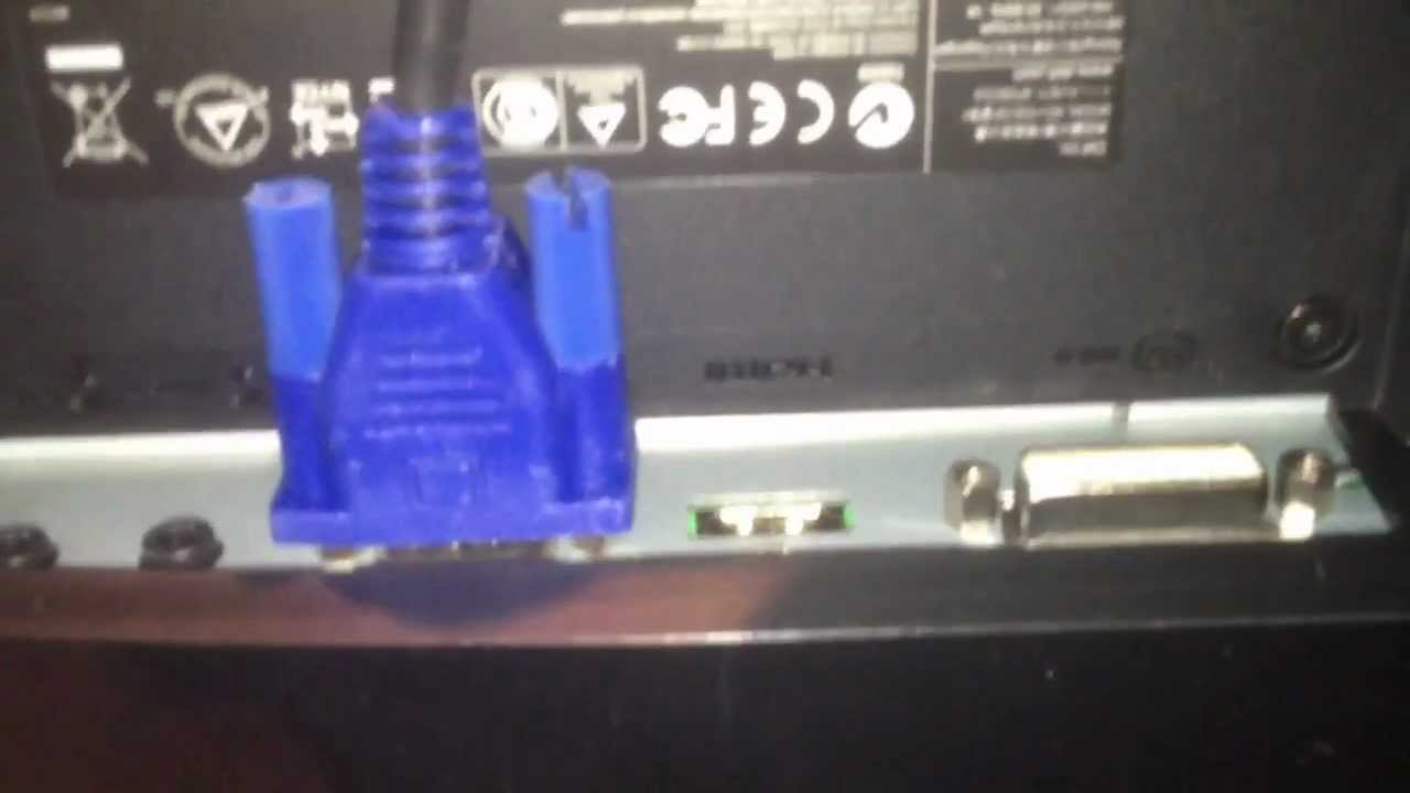 Dell ST2421L LCD Monitor - YouTube