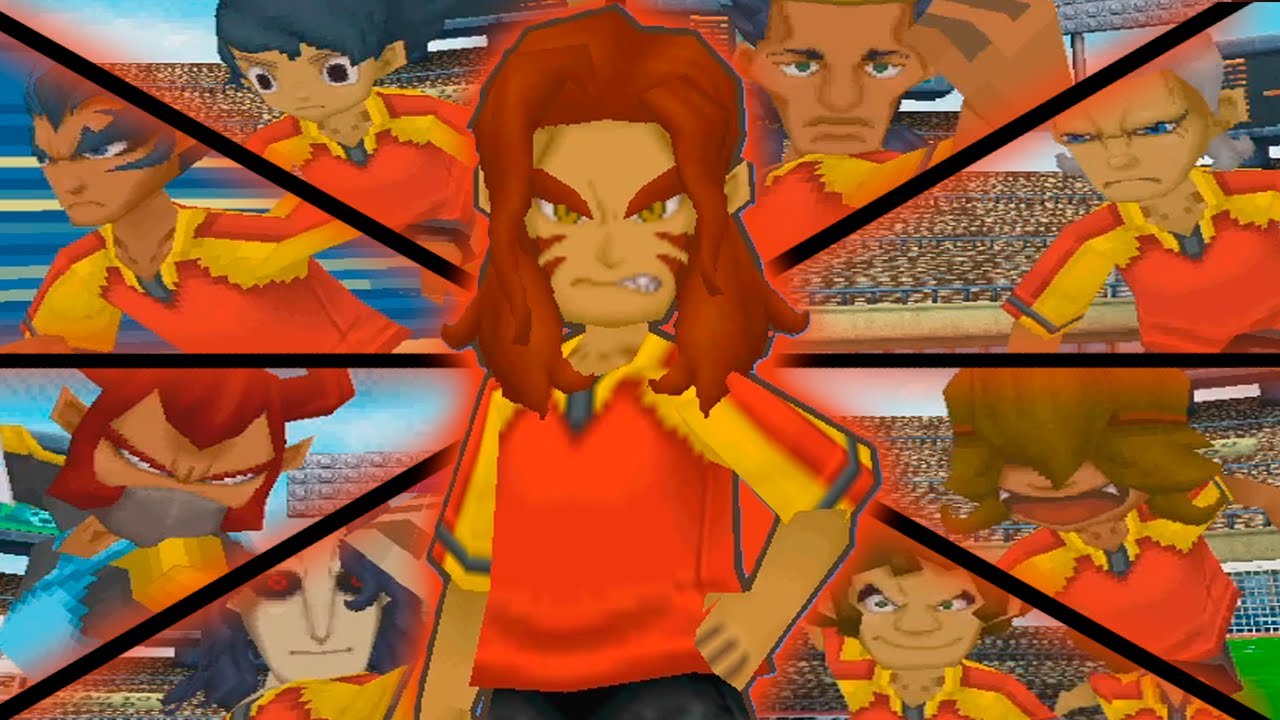 Red Matador | All Hissatsu Techniques | Inazuma eleven DS - YouTube