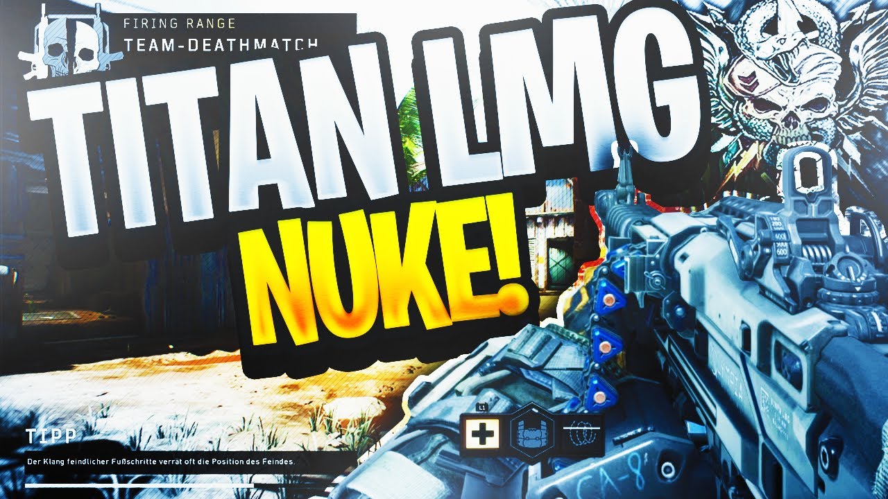 TITAN LMG NUCLEAR GAMEPLAY! COD BO4 - YouTube