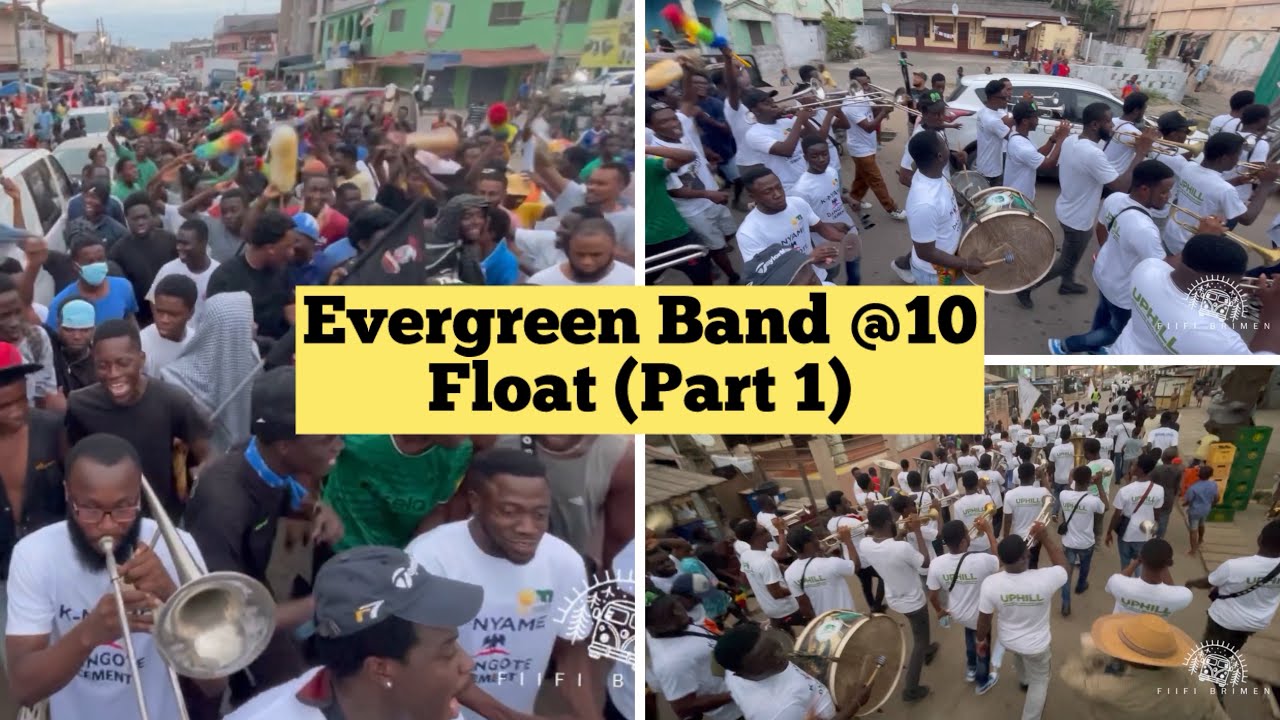 Evergreen band @10 anniversary float. Part 1 - YouTube