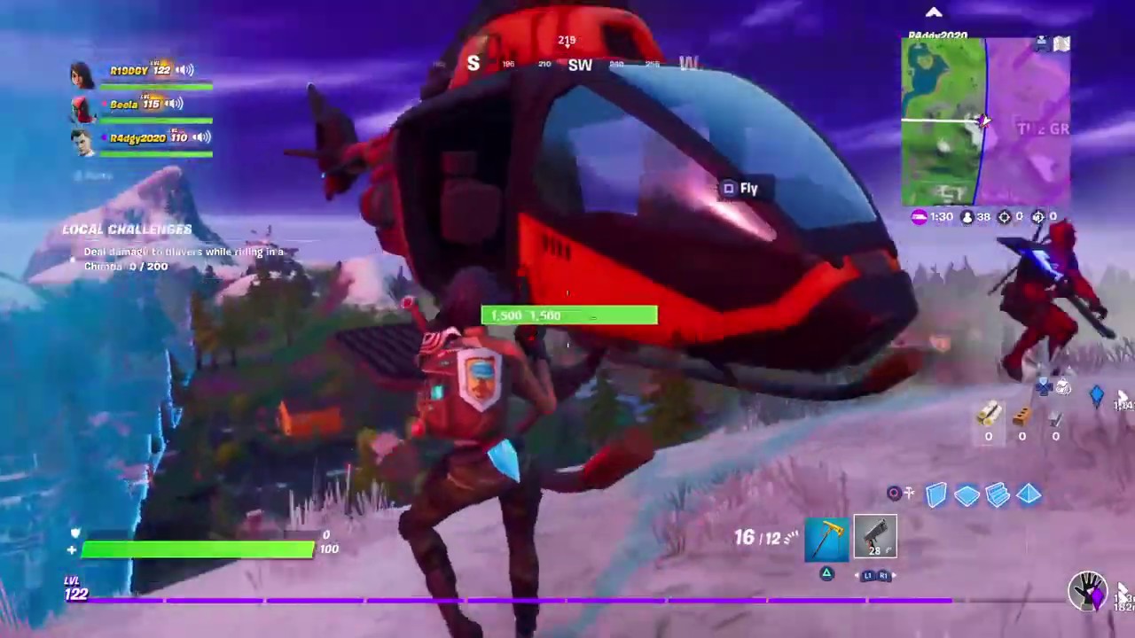 Fortnite Skye's find 5 sword challenge - YouTube